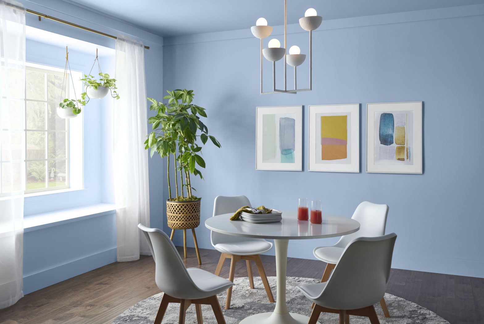 Elevating Interior Spaces with Aerial View - Colorfully BEHR