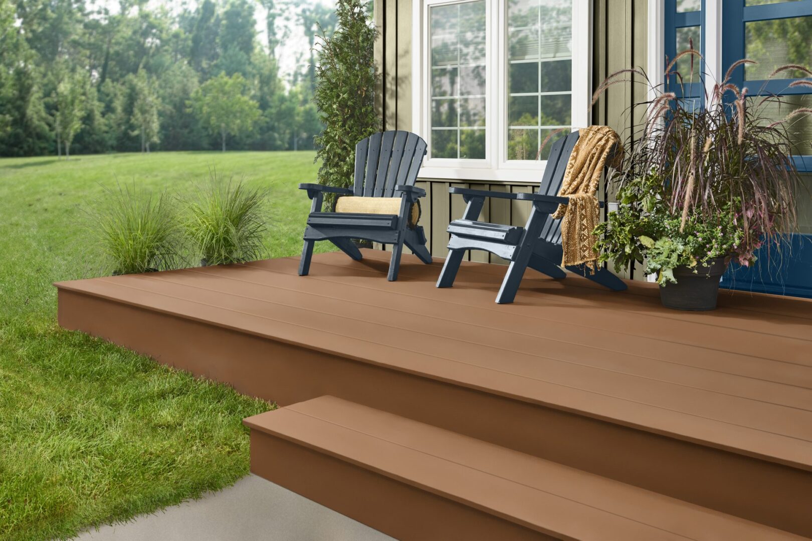 Behr Cedar Stain – 2025 Exterior Color of the Year | Colorfully BEHR