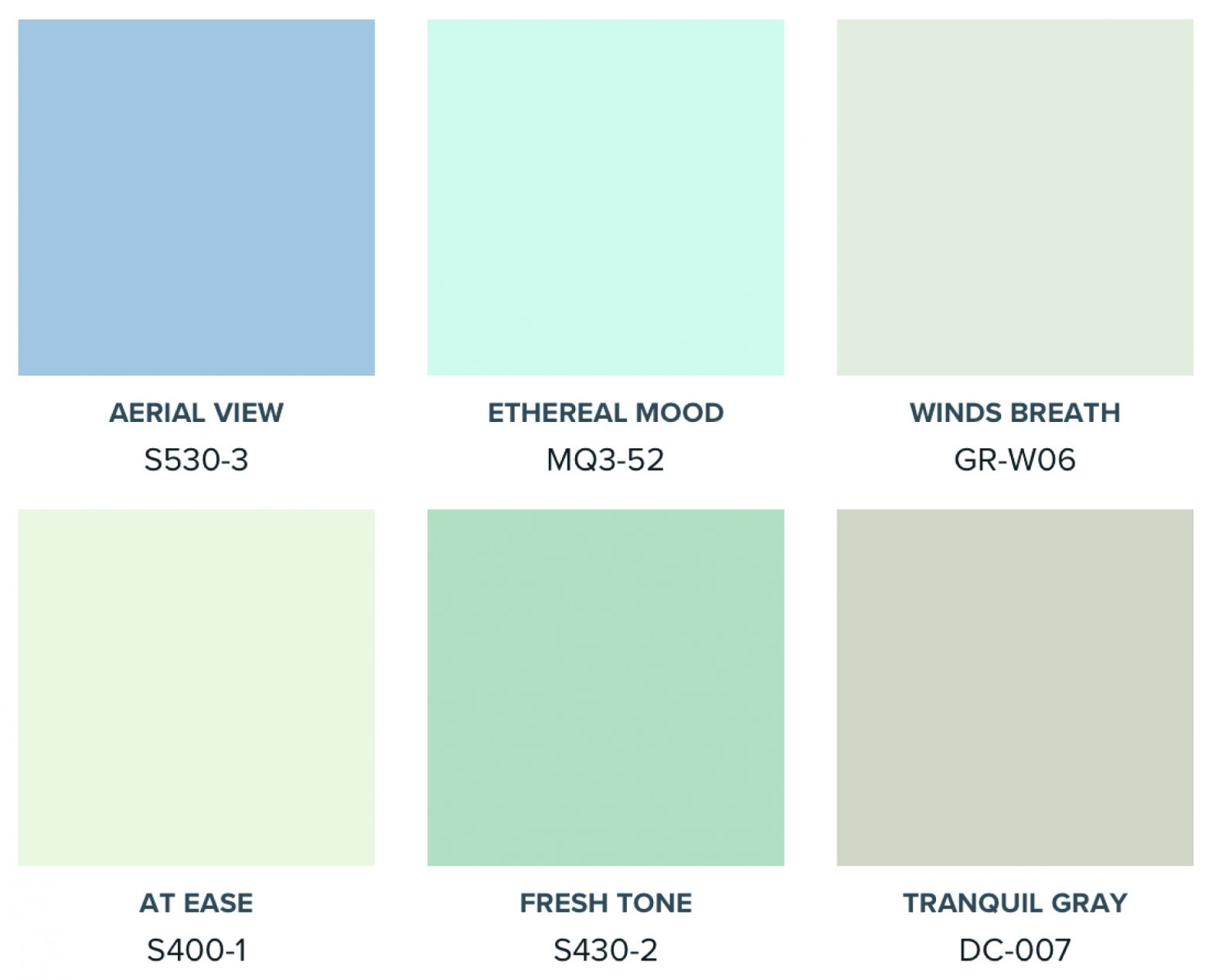 Calming Paint Colors – Behr’s Misty Meadows | Colorfully BEHR