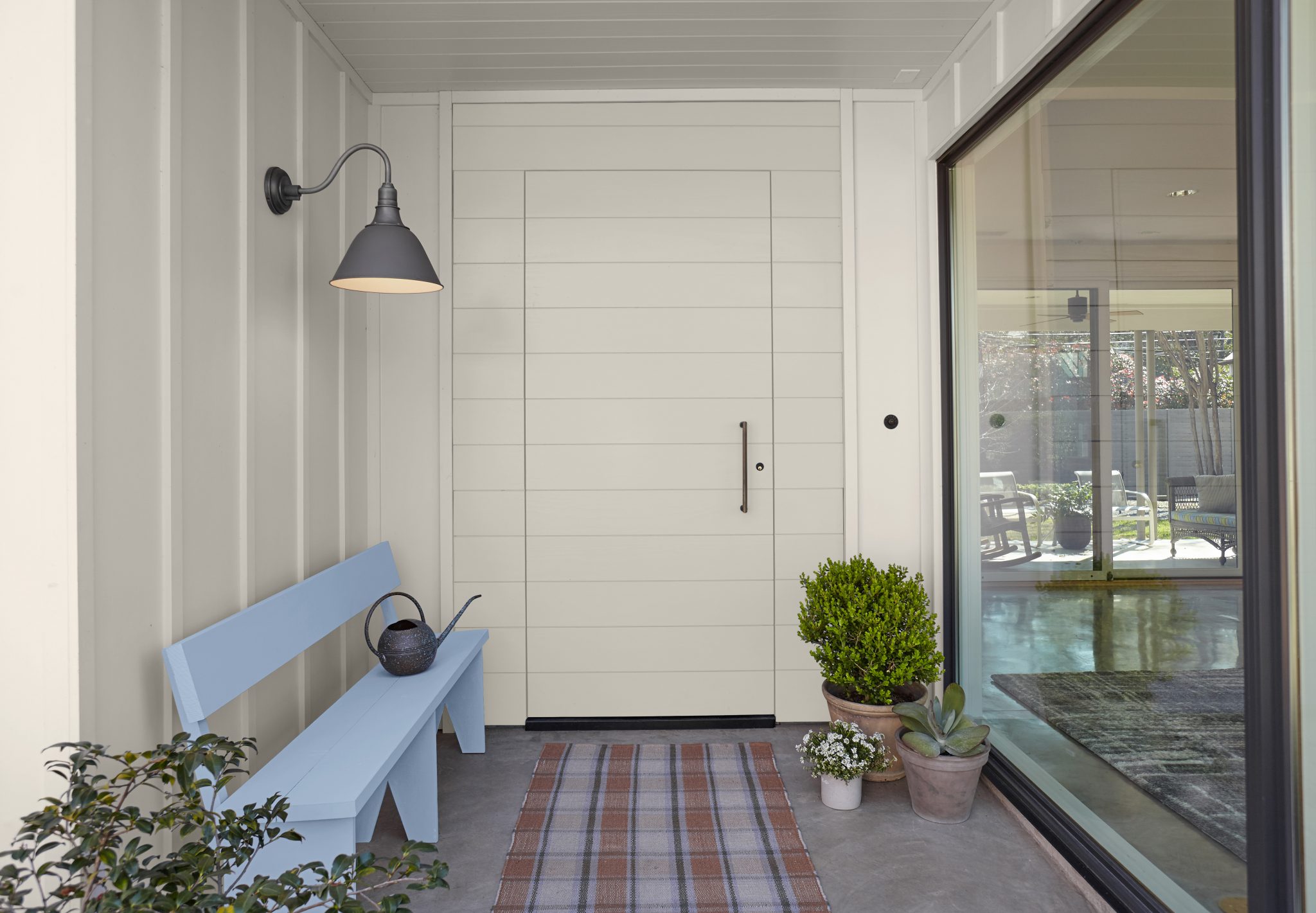 Behr Aerial View – Sky Blue Paint Color | Colorfully BEHR