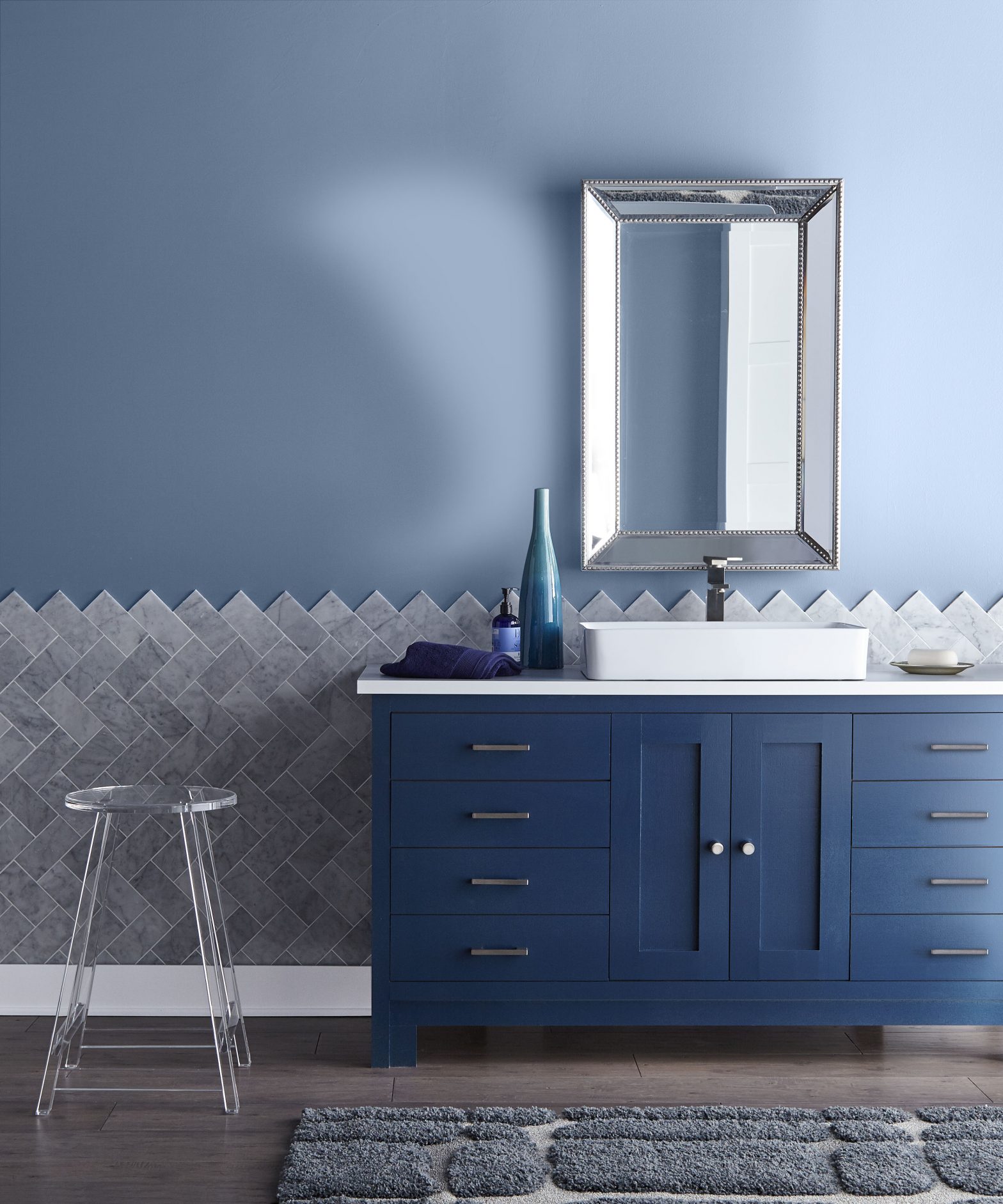 Elevating Interior Spaces with Aerial View - Colorfully BEHR
