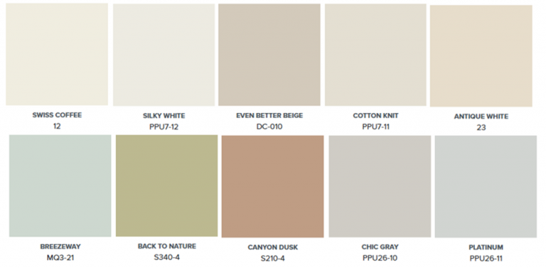 100 Years of Color Trends - Colorfully BEHR
