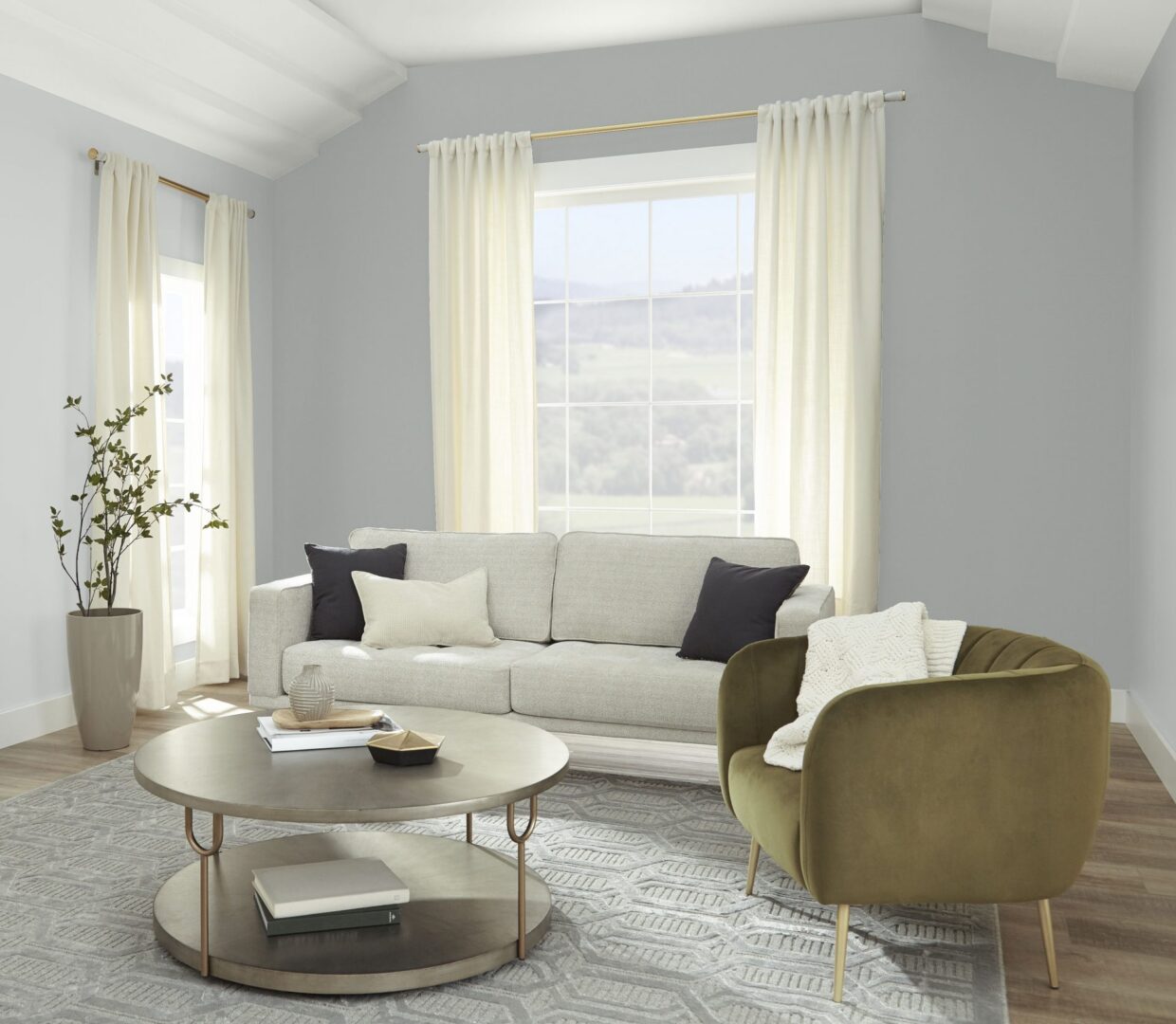 Behr’s Most Popular Gray Paint Colors | Light Gray Wall Paint ...