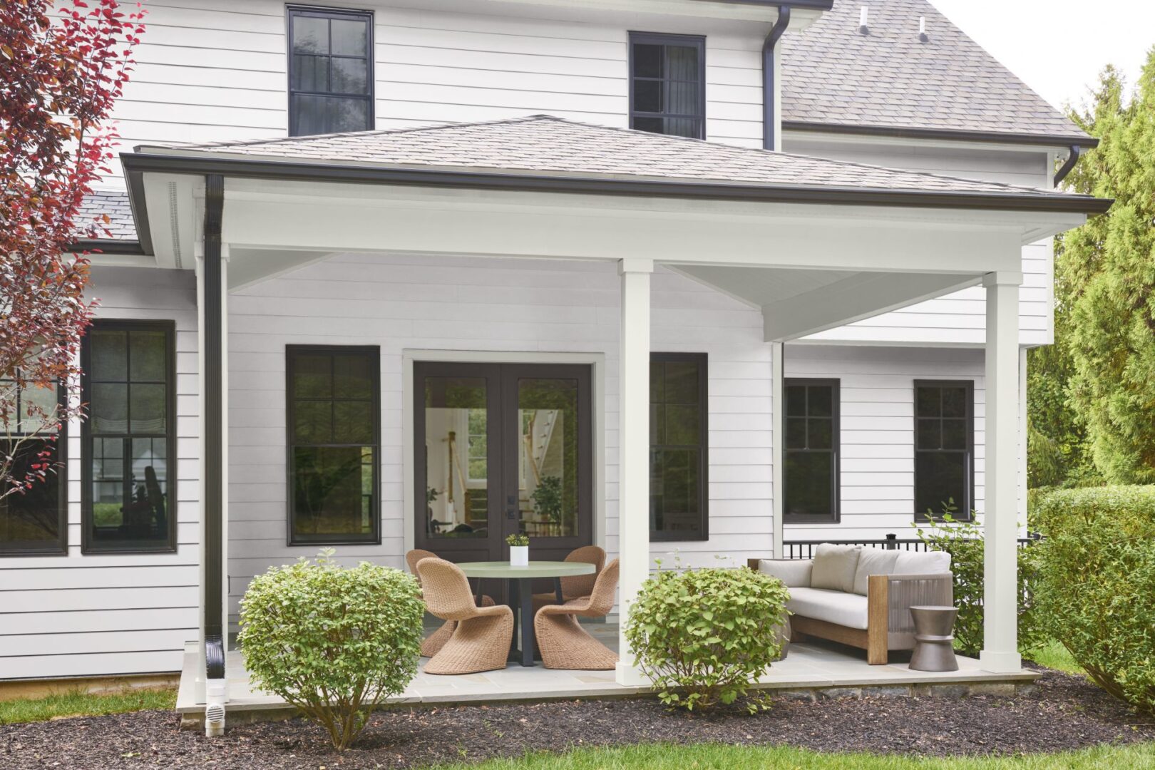 Gray Exterior Paint – Behr Rock Crystal | Colorfully BEHR