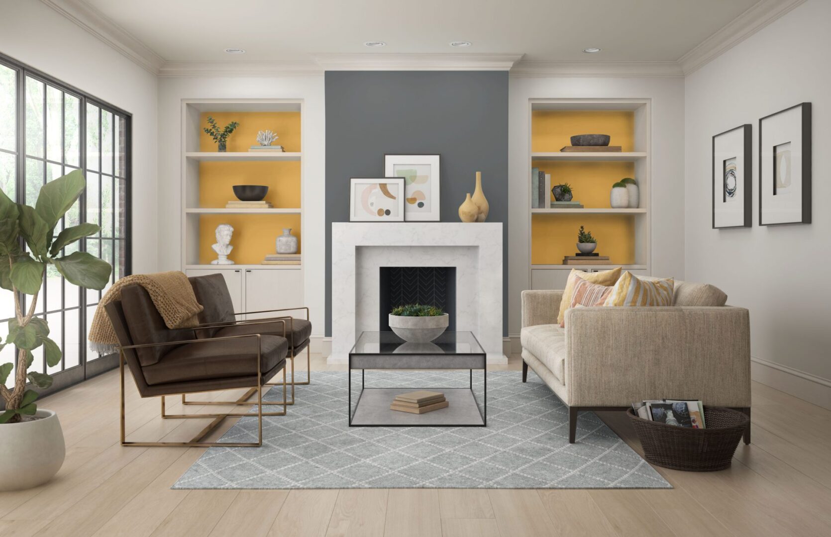 Behr Jackfruit – Yellow Interior & Exterior Paint | Colorfully BEHR