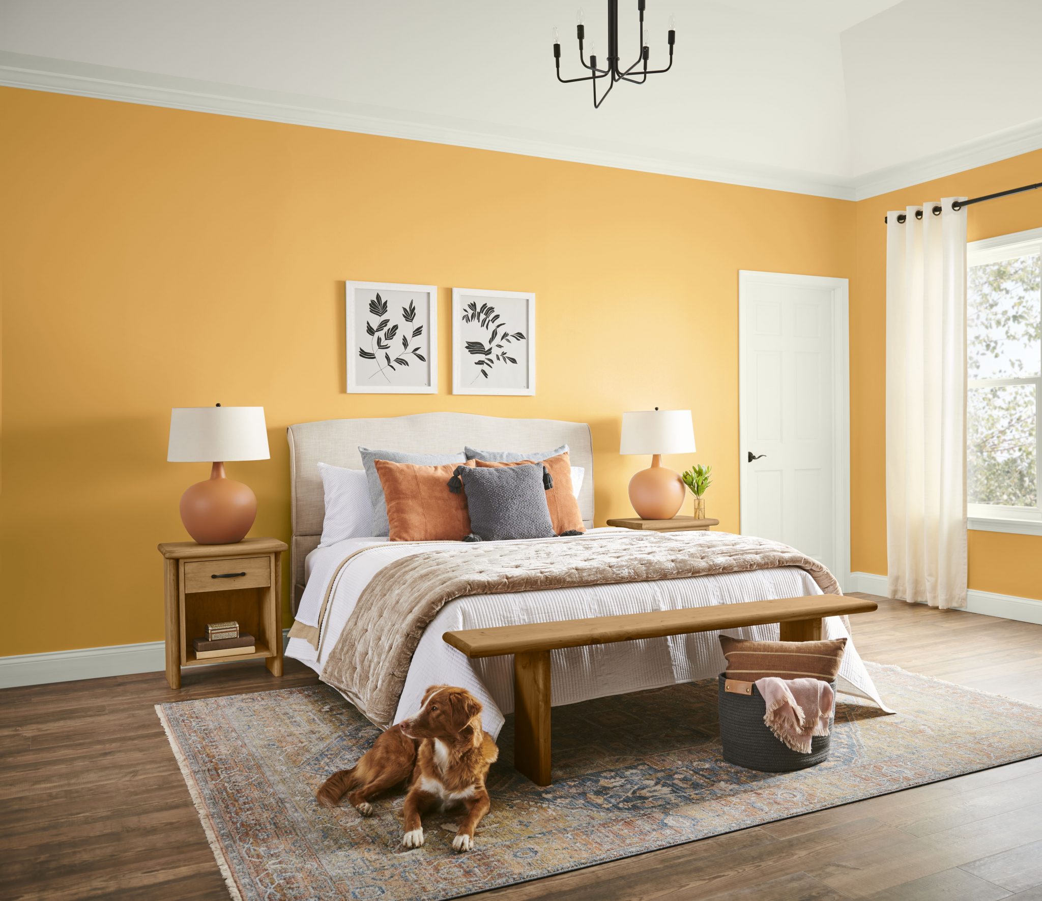 Behr Jackfruit – Yellow Interior & Exterior Paint | Colorfully BEHR