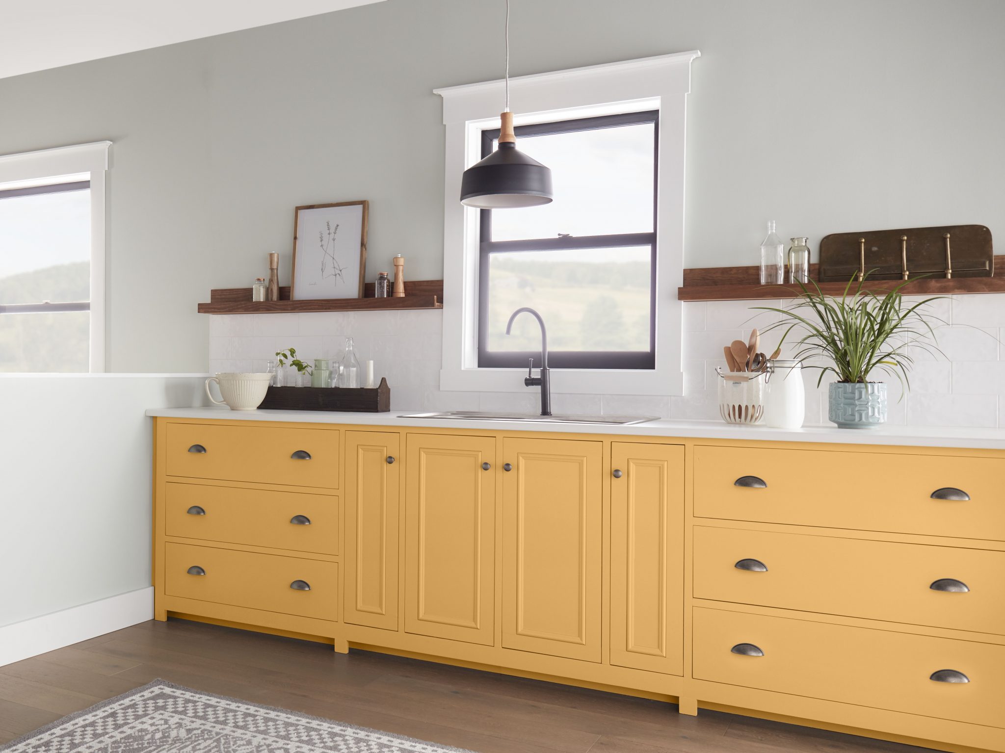 Behr Jackfruit – Yellow Interior & Exterior Paint | Colorfully BEHR