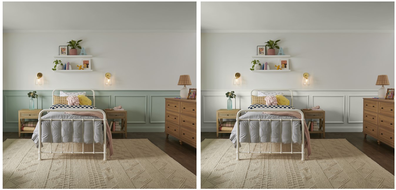 Change Room Perspective with Color - Colorfully BEHR