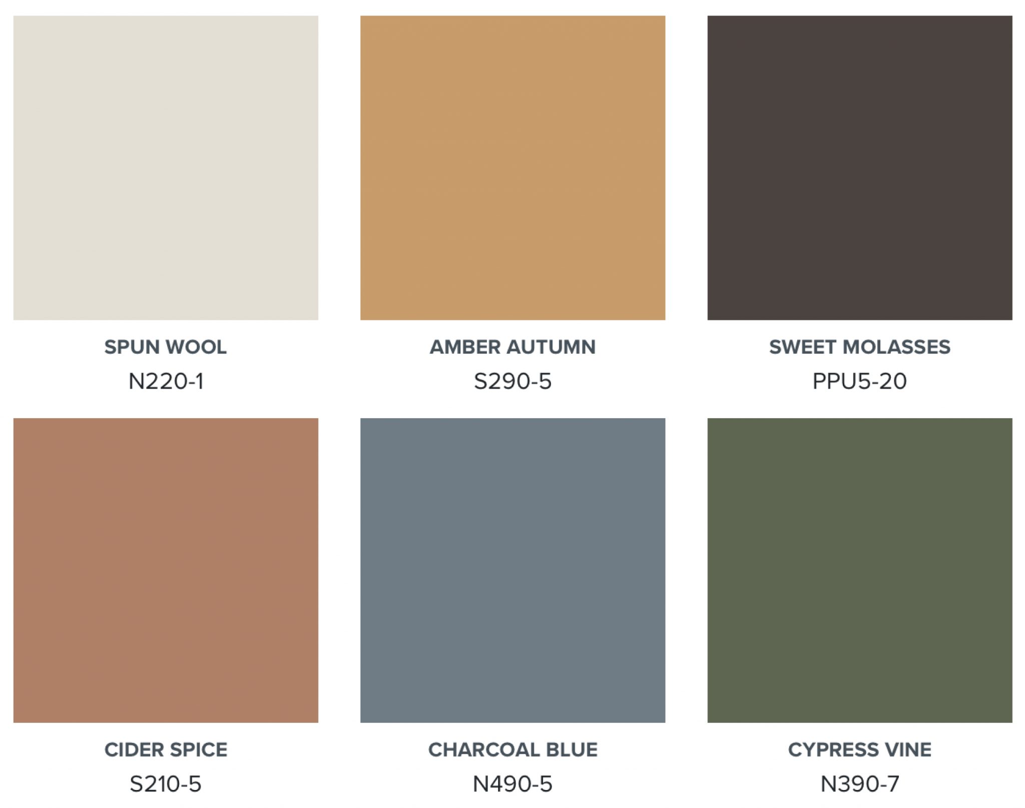 Muted Fall Color Palette – Fall Forward | Colorfully BEHR