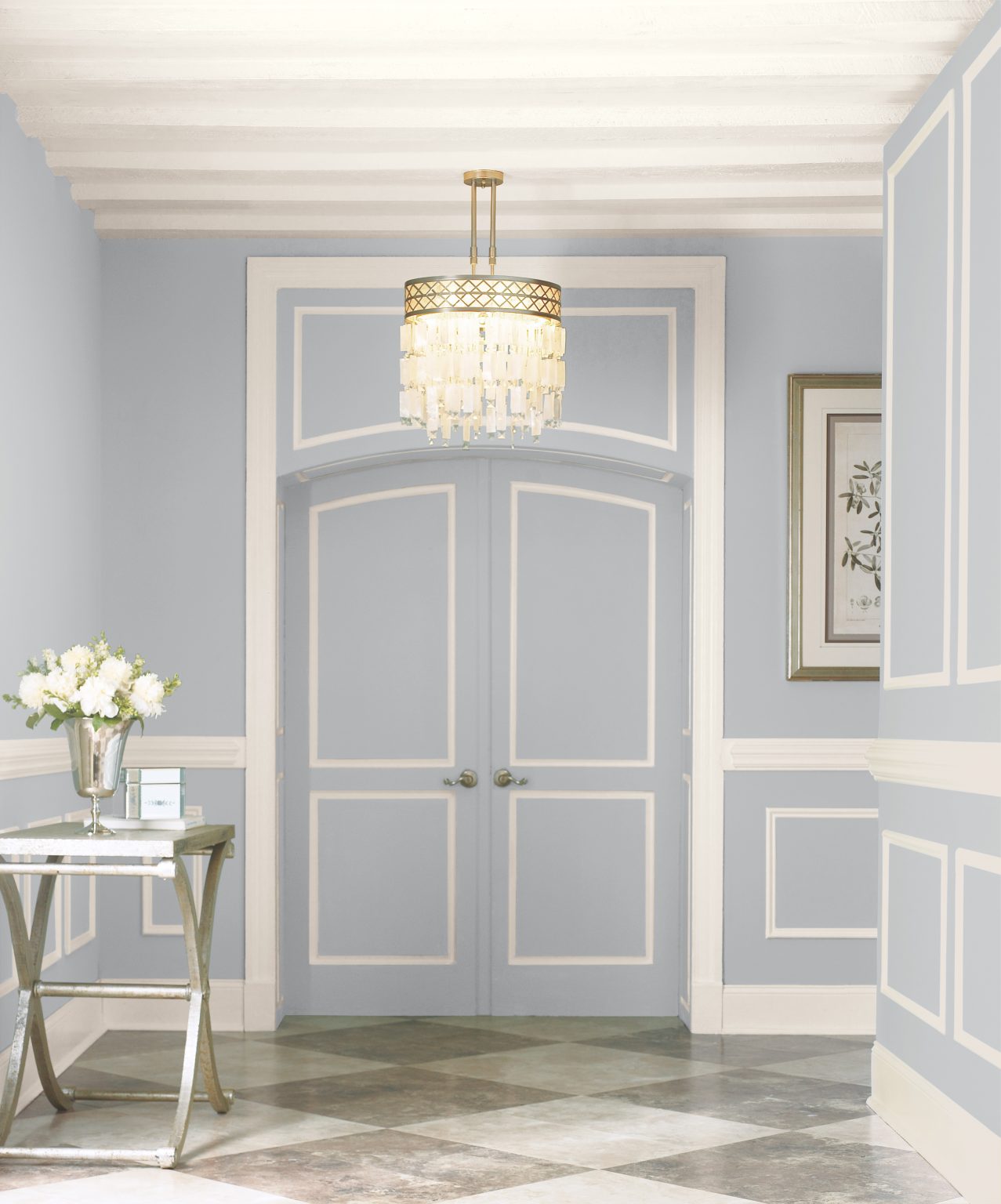 Gray Paint Color Palette – Silver Screen | Colorfully BEHR