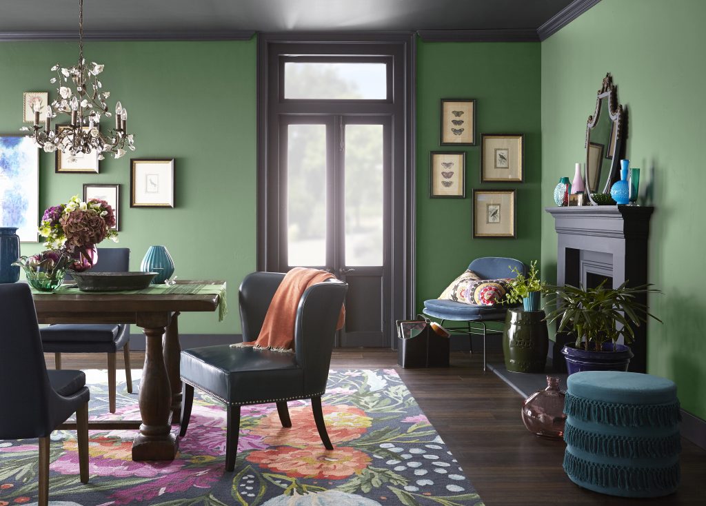 Organic Modern Paint Color Palette – Garden Atelier | Colorfully BEHR