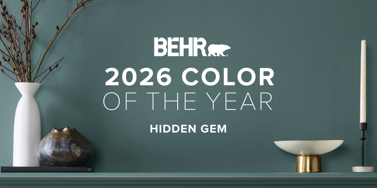 Color of the Year 2026 - Hidden Gem | Behr